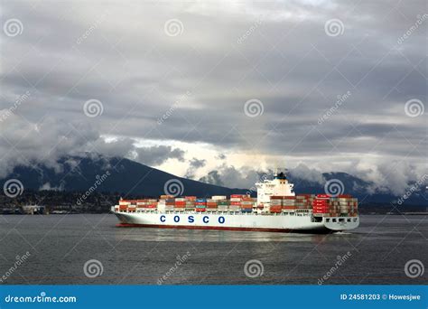 Cosco Container Shipping Logo Editorial Photo CartoonDealer Com