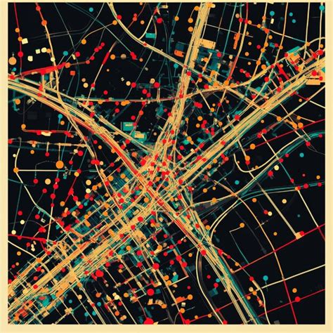 data visualization of traffic patterns and public transportation usage