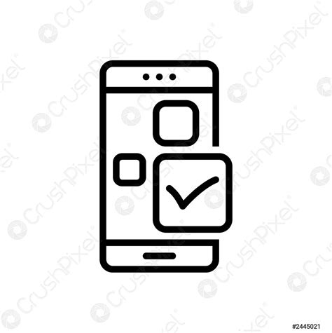 Check App Stock Vector 2445021 Crushpixel