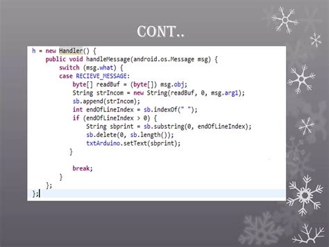 Bluetooth Android Application For Interfacing With Arduino Ppt