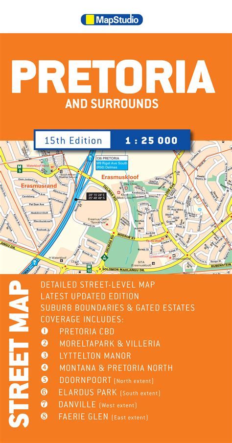 Pretoria Download Free Hd Maps Regions And Roads Images And Pdfs