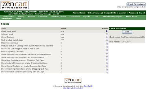 Zencart How To Manage Stock Template Monster Help