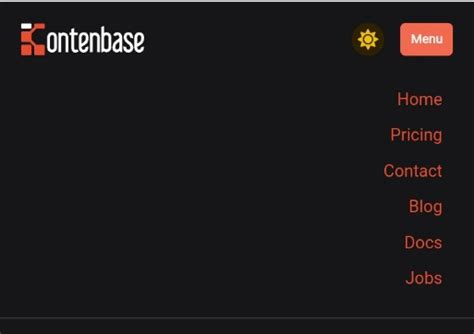 Navigation Menu Styling Bug · Issue 6 · Kontenbasefeedback · Github