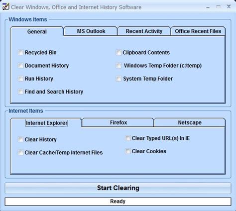 Download Clear Windows Office And Internet History Software V AfterDawn Software Downloads