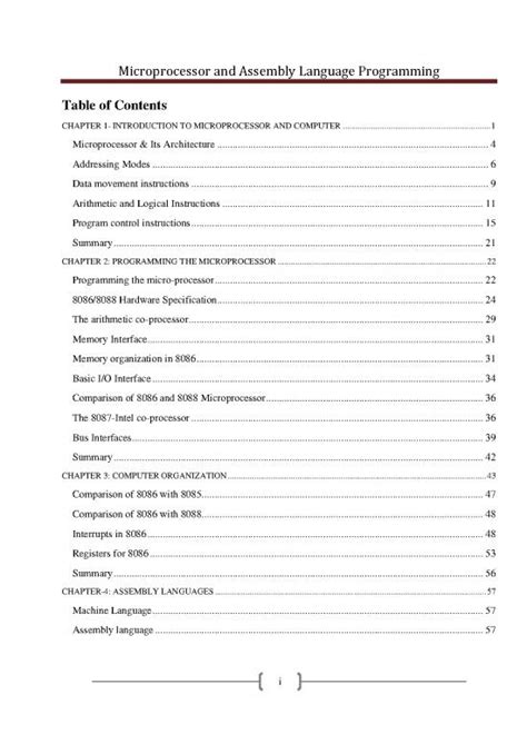 Programming Pdf 185573 Microprocessor And Assembly Language Prepared