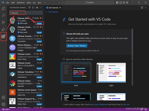 Vscode安装与汉化教程 Csdn博客