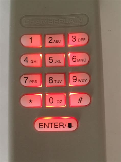 Chamberlain 940EV EVC Garage Door Opener Keypad Model 940EV EVC Learn BT Colors EBay