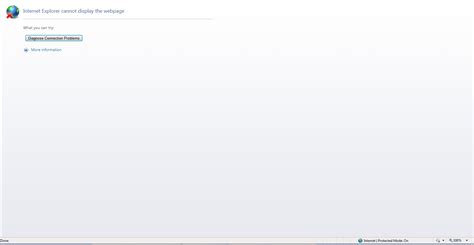 Win7 Ie8 Windows Explorer Cannot Display The Webpage The Fast