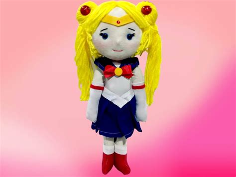 Sailor Moon Plush Doll Etsy