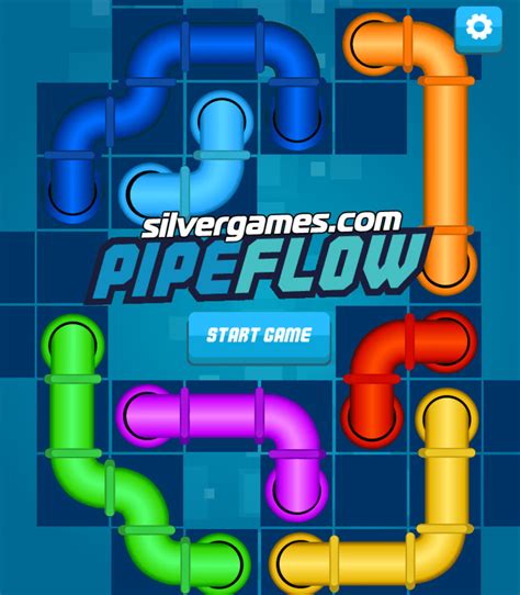 Pipe Flow Mainkan Online Di Silvergames 🕹️