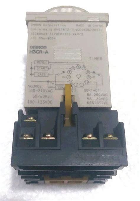 Omron H3cr A Timer At ₹ 1500piece Analog Timer Relay In Bhavnagar