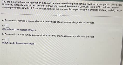 Solved Assume That The Sample Is A Simple Random Sample Chegg