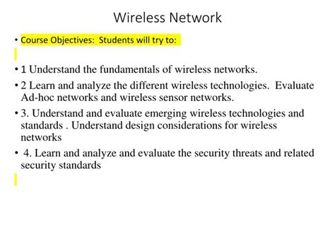 PPT Wireless Network PowerPoint Presentation Free Download ID