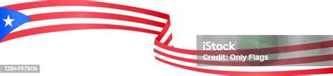 푸에르토리코 국기 파도 는 Png 또는 투명 한 배경에 고립 된 기호 푸에르토리코 배너에 대 한 템플릿 카드 광고 홍보 비즈니스 일치 국가 포스터 벡터 일러스트 0명에 대한