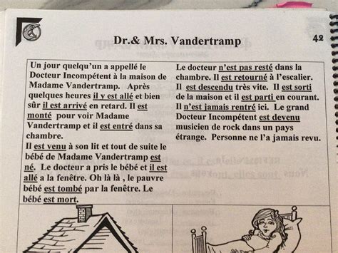 Mastering The Passé Composé With Dr And Mrs Vandertramp A Comprehensive Guide