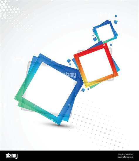 Abstract Background With Varicoloured Rectangles Stock Vector Image And Art Alamy