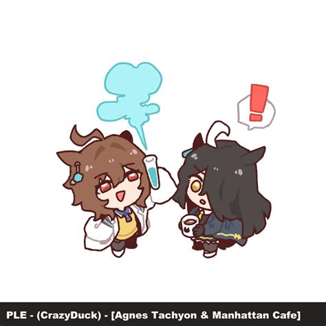 Dorkdragoon Agnes Tachyon Tach Nology Umamusume Agnes Tachyon Umamusume Manhattan Cafe