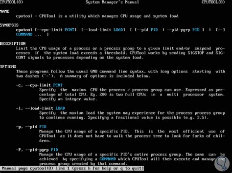 Instalar Y Configurar Cputool En Linux Para Limitar Uso Cpu Solvetic
