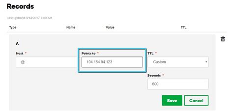 So fügst du A Record mit GoDaddy hinzu