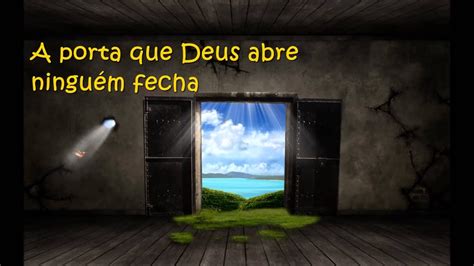 Sandrinha A Porta Que Deus Abre Youtube