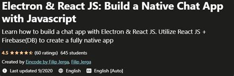 udemy electron and react js build a native chat app with javascript 2020 9 downloadly