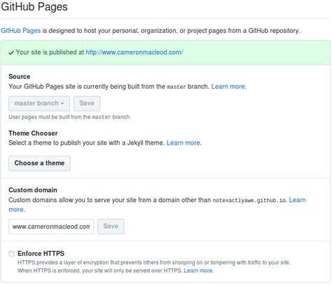 How To Configure Dns For Custom Domains On Github Pages Cameron Macleod