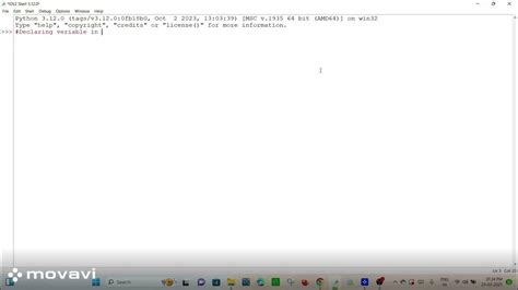 Variable Declaration Using Python Youtube