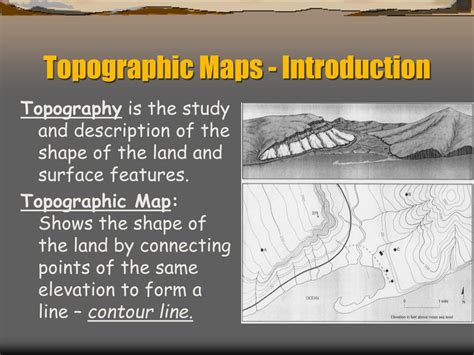 PPT Topographic Maps PowerPoint Presentation Free Download ID