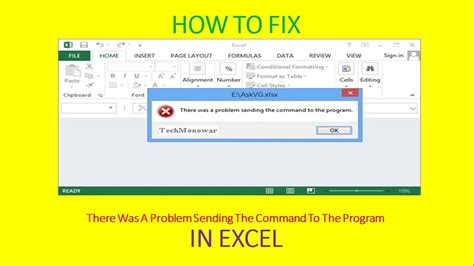 There Was A Problem Sending The Command To The Program Youtube