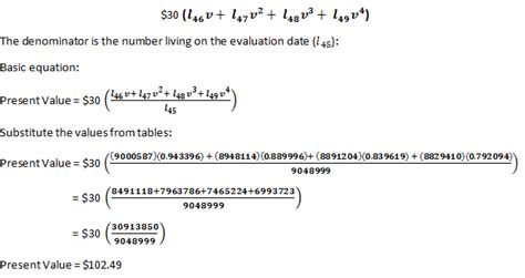 All About Actuarial Science PRESENT VALUE OF A LIFE ANNUITY