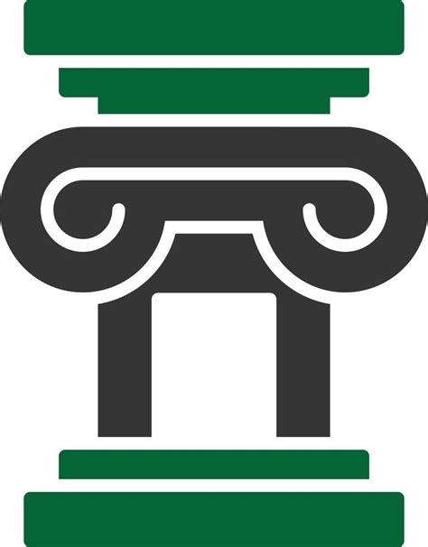Column Glyph Two Color 9746447 Vector Art At Vecteezy