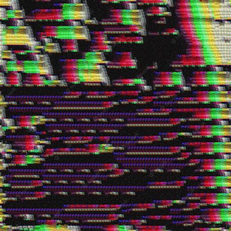 Premium Photo Seamless Glitch Noise Texture Modern Distorted Digital
