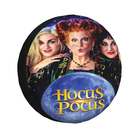 Hocus Pocus Tire Cover Weatherproof Universal Wheel Protectors Camper Tire Covers For Trailer Rv