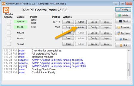 Guía para crear una base de datos en XAMPP paso a paso MD Pajedrez