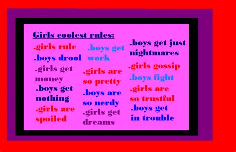Girls Rule Quotes Quotesgram