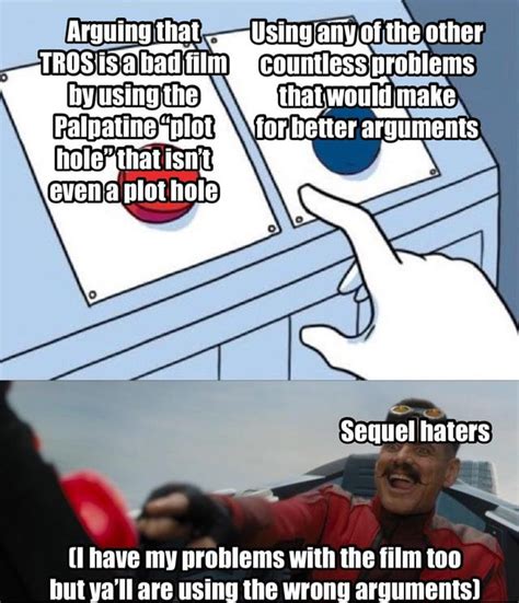 The Wrong Arguments Rstarwarsmemes