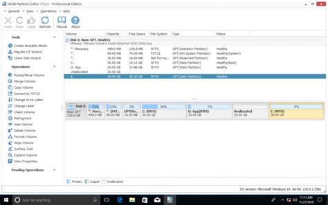 Move Partition To The Left Right To End Of Or Another Disk