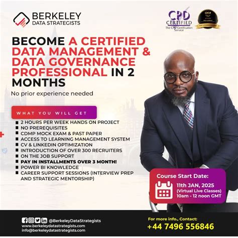 Datamanagement Datagovernance Careergrowth Cdmp Techcareers Dataprofessionals