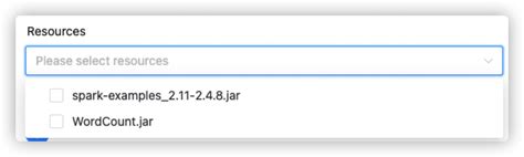 Bug Fe Ui Next V100 Alpha The Resources Options Were Incorrect In Spark · Issue 9122