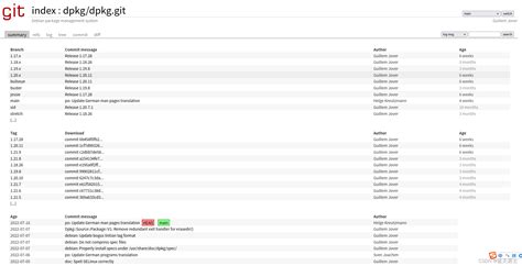 Apt和dpkg的源码下载链接dpkg源码 Csdn博客