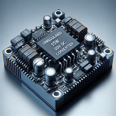 Conversor Dcdc Não Regulado 1w 15v Encapsulado