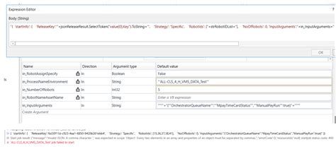 Getting Error While Passing Input Parameters To Start Job Api Orchestrator Uipath Community