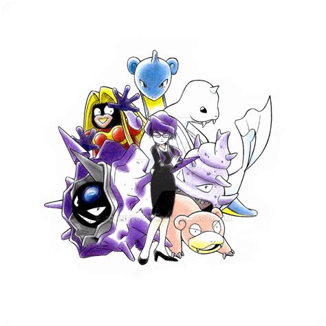 Kanto Elite Four Lorelei By Johnfroste On Deviantart