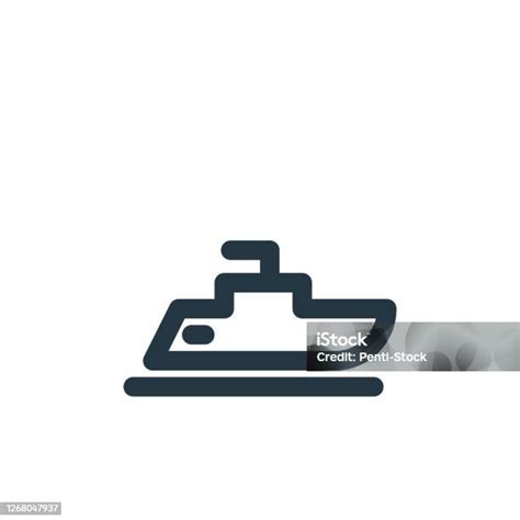 흰색 배경에 격리된 벡터 아이콘을 발송합니다 개요 웹 사이트 디자인 및 모바일 응용 프로그램 개발을위한 얇은 라인 선박 아이콘 얇은 선 선 선 윤곽선 아이콘 벡터