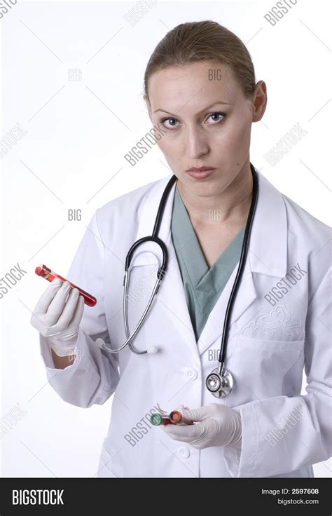 Lab Tech Drug Test Image Photo Free Trial Bigstock