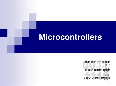 PPT Microcontrollers Types Applications And Structures PowerPoint Presentation ID