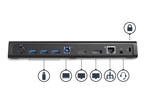 Startech Usb Dockhdpc Dual Monitor K Docking Station