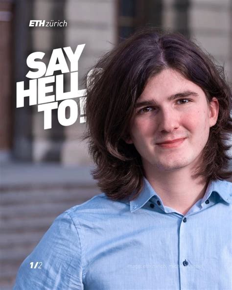 Zakharii Bolotnikov On Linkedin Eth Zurich On Instagram „say Hello To“ Series Features