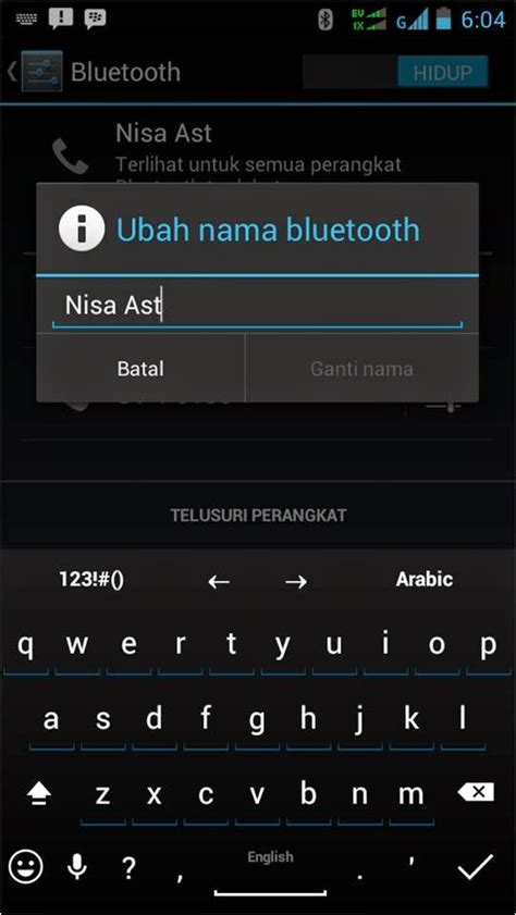 Cara Mengganti Nama Bluetooth Andromax Smartfren