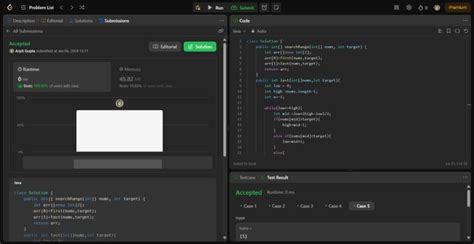 Day 48 Of 100daysofcode Challenge Find Element In Sorted Array